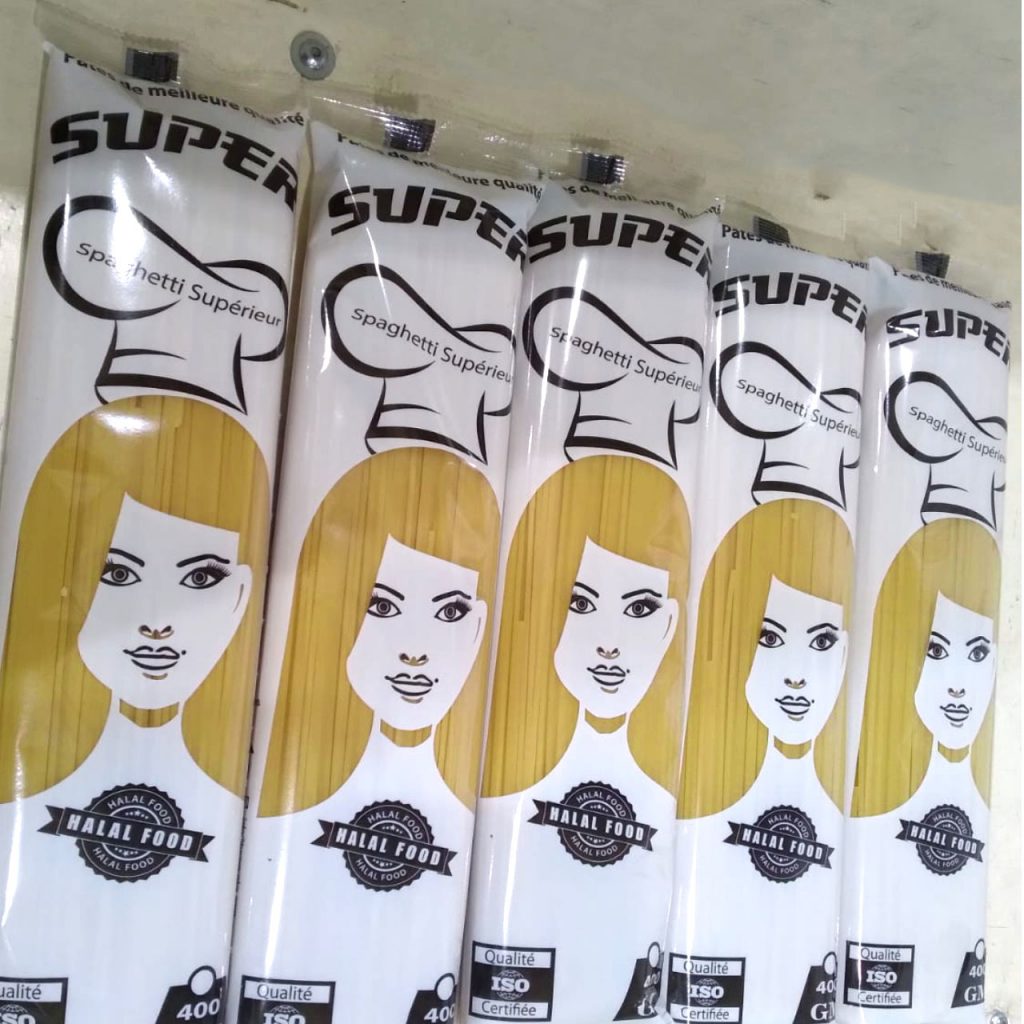 Spaghetti pasta 400 Gm Super White Brand, Magnificent Taste | Boom Plus